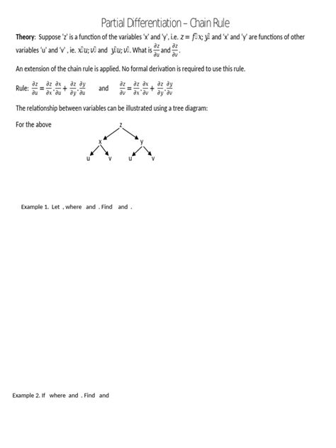 partial differentiation chain rule pdf