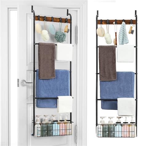 Bathroom Towel Racks Over The Door