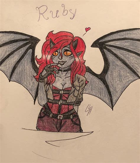 Ruby Sugar Sweet Succubus By Sugarrollart On Deviantart