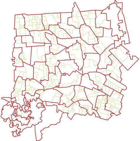 The Input Green And The Output Red Polygon Layers Of Download Scientific Diagram