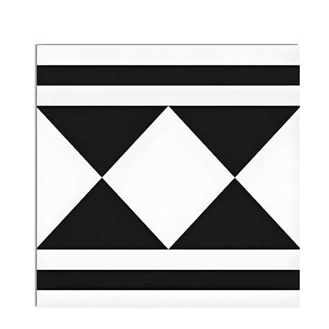 8 X 8 12 X 12 Square Patterned Ceramic Floor Tile In Grid Design 9mm Thickness 12 92 Sq Ft