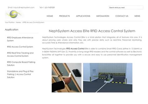 Efficient Rfid Access Control Systems Nephsystem Ppt