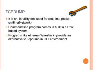 Tcpdump PPTX