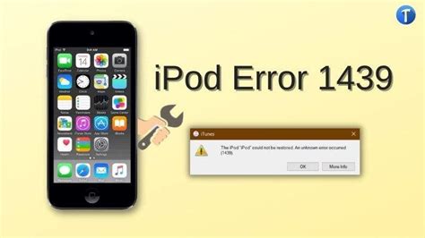 What To Do When Ipod Error 1439 Check These 4 Solutions