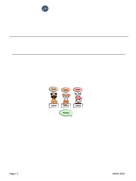 Final Mock Class X 2024 25 Pdf