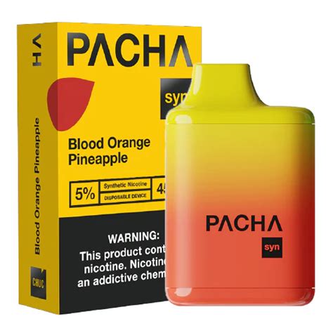 Pacha Syn Disposable Vape 8 99 Usa Vaping Cheap Deals
