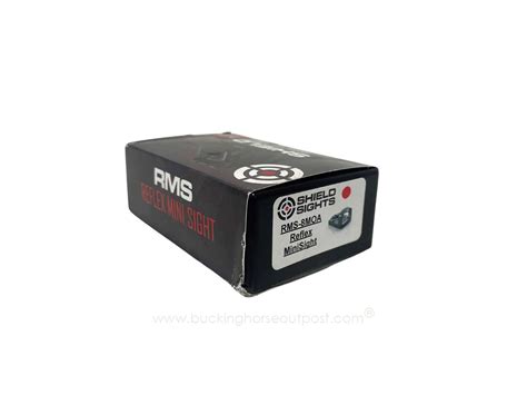 Shield Sights Reflex Mini Sight 8 Moa Dot Glass Lens Rms 8moa Glass