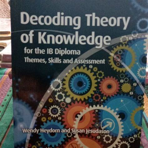 Jual Buku De Coding Theory Of Knowledge Shopee Indonesia