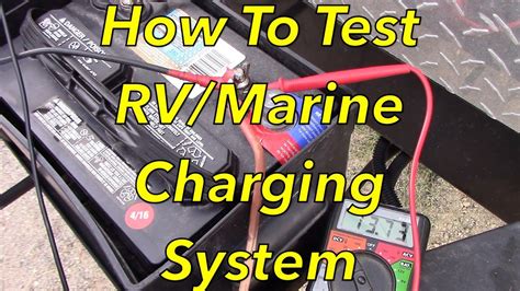 How To Test Rv Or Marine Battery Charging System Youtube