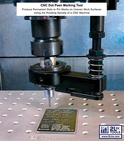 Cnc Dot Peen Marking Tool For High Speed Dot Peen Marking 2l Inc