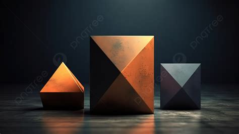 3d Render Of Basic Geometric Shapes Minimal Scene 3d Abstract 3d