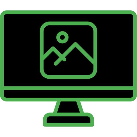Image Generic Outline Color Icon