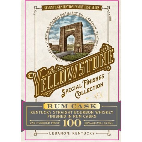 Buy Yellowstone Special Finishes Collection Rum Cask Bourbon 375ml
