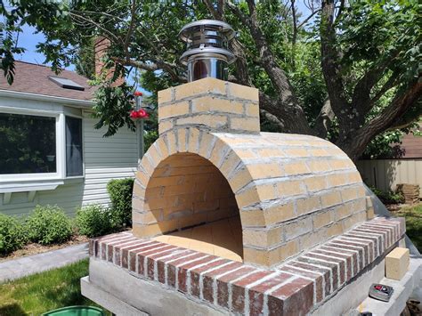 Chimney Base Shape How To Cut An Arch In Firebrick Cortile Barile Ovens Brickwood Ovens