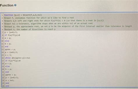 bisection method 3 solutions submitted max 10