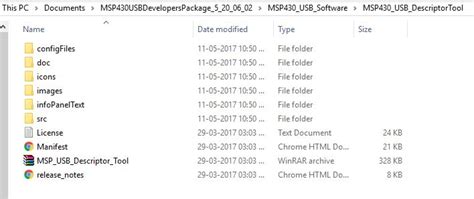 Msp430f5529 Usb Descriptor Tool Install Msp Low Power Microcontroller Forum Msp Low Power