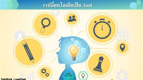 เปลยนไอเดยเปน Tool เครองมอในการชวยทำงาน