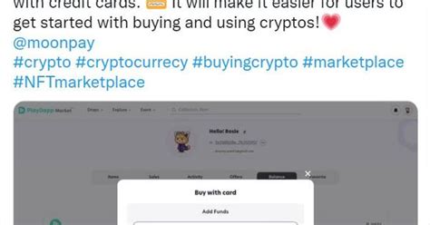 플레이댑 마켓플레이스 신용카드로 암호화폐 구매 지원 코인니스