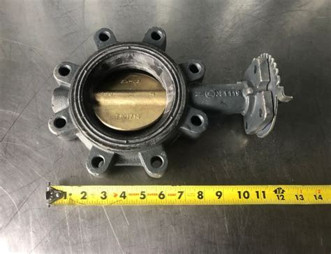Nibco Ld2000 4 Butterfly Valve Di Body Ss Stem Epdm Seat Ab Disc New