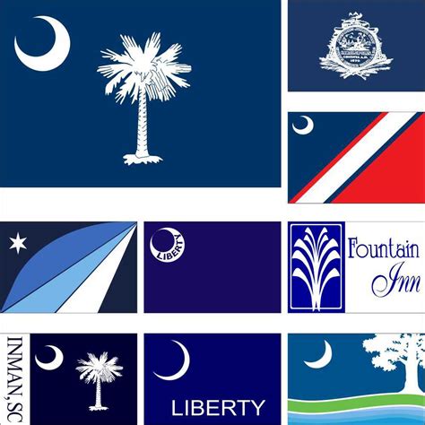 South Carolina Flag Colors