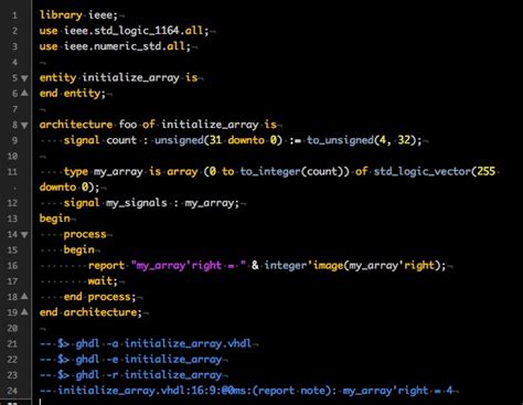 Initialize Array With Variable Length In Vhdl Electrical Engineering Stack Exchange