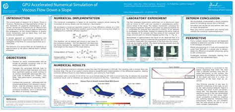 Pdf Gpu Accelerated Numerical Simulation Of Viscous Flow Down A Slope