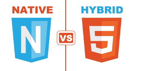 Hybrid Mobile App Vs Native Mobile App Comparison