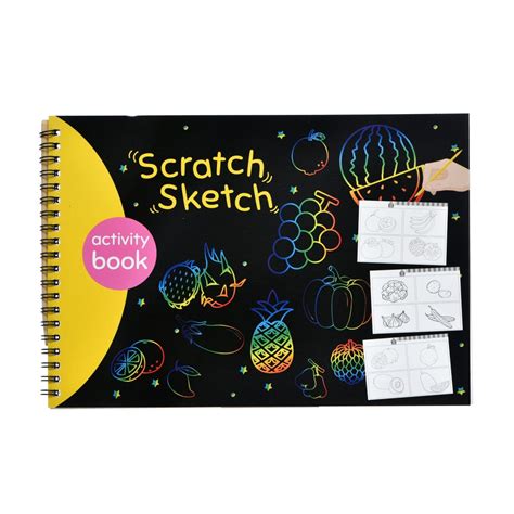 Libro Scratch Sketch Idos Mayoristas