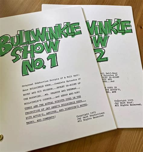 Cartoon Scripts For Actors