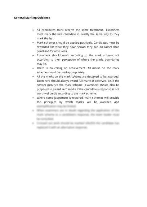 SOLUTION Edexcel As Level History Paper H Mark Scheme June Studypool