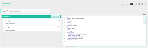Creating Compositions · Codefresh Docs
