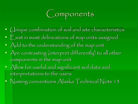 PPT Soil Map Units And Components PowerPoint Presentation Free Download ID 5070319