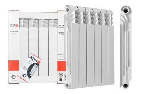Биметаллический радиатор ATM THERMO 500 12 секций BiM50080-12 ...