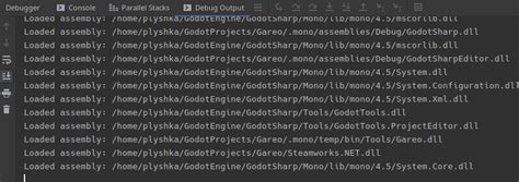 output of start with debug is disabled or not working · issue 10