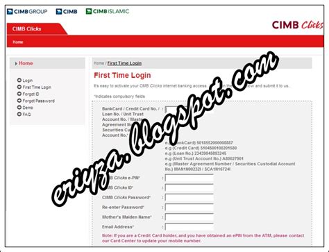 Panduan Mendaftar Cimb Online Banking Kita Bertemu Kerana Ilmu