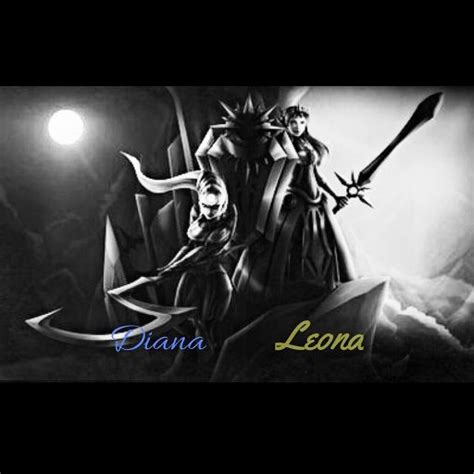 Diana X Leona League Of Legends Official Amino
