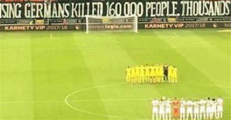 PIC: Legia Warsaw Produce Very Graphic Tifo On 73rd Anniversary Of ...
