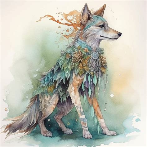 Magical Wolf By Mythicalgreetings On Deviantart