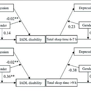 The Moderating Effect Of Gender In The Mediating Effect Model Ref Download Scientific
