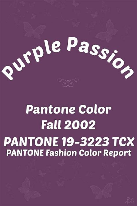 Pantone Purple Fashion