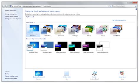 Use Windows Desktop Themes On Windows