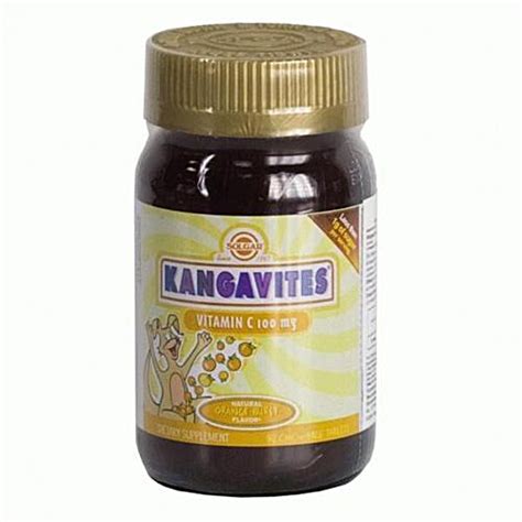 Кангавитес с витамином С (Kangavites Vitamin C) Солгар №90 - купить в ...