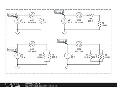 Lab 1 1 CircuitLab