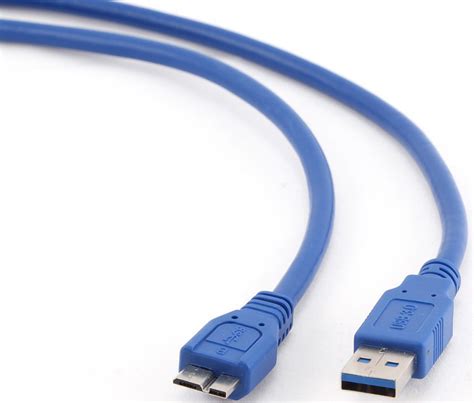 Kabelis Gembird Usb Male Microusb Male 30 3m Blue Usb Kabeļi
