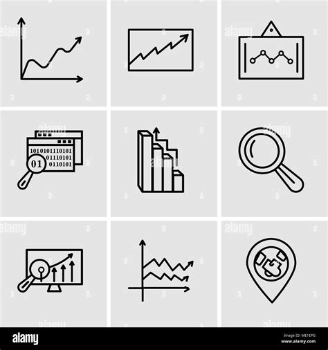 Set Of 9 Simple Editable Icons Such As 3d Pie Chart Graphic Variable