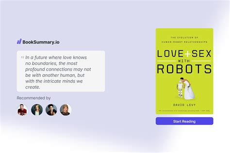 Love And Sex With Robots Book Summary