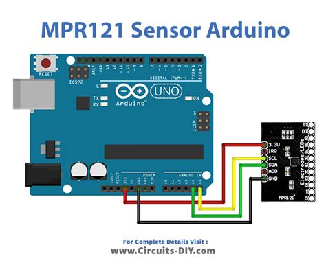 Interfacing MPR121 Capacitive Touch Sensor Module With Arduino