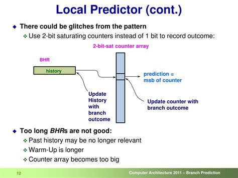 Ppt Computer Architecture Advanced Branch Prediction Powerpoint