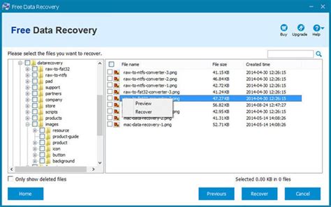 Free Data Recovery 版 下载
