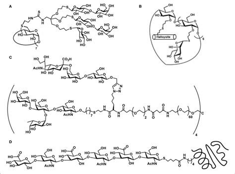 Molecular Structures Of A β Cyclodextrin Cored Multivalent Download Scientific Diagram